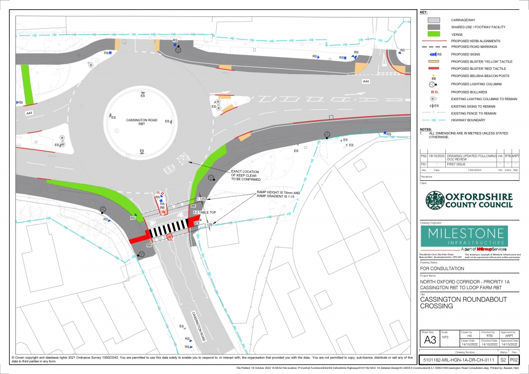 Cassington Road, Yarnton, Crossing – Public Notice – Shipton on ...